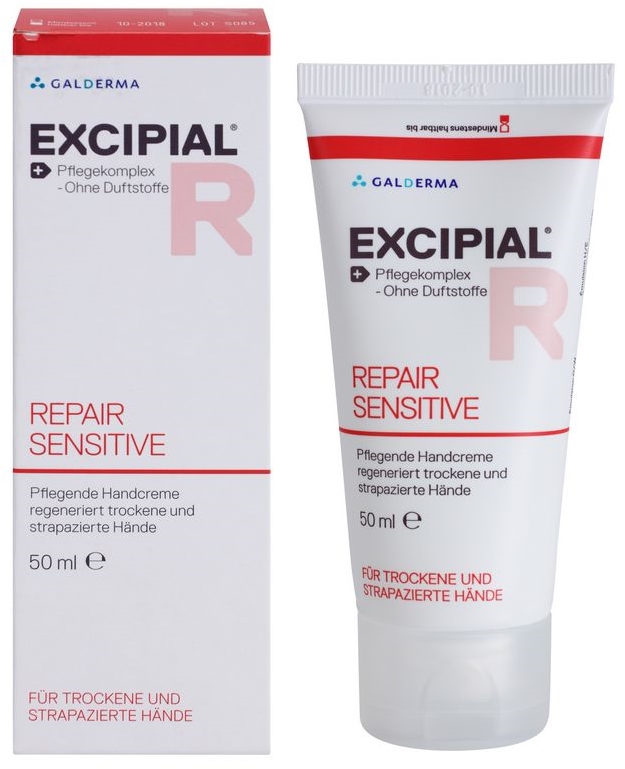 Excipial R Repair Sensitive crème mains pour restaurer la barrière ...