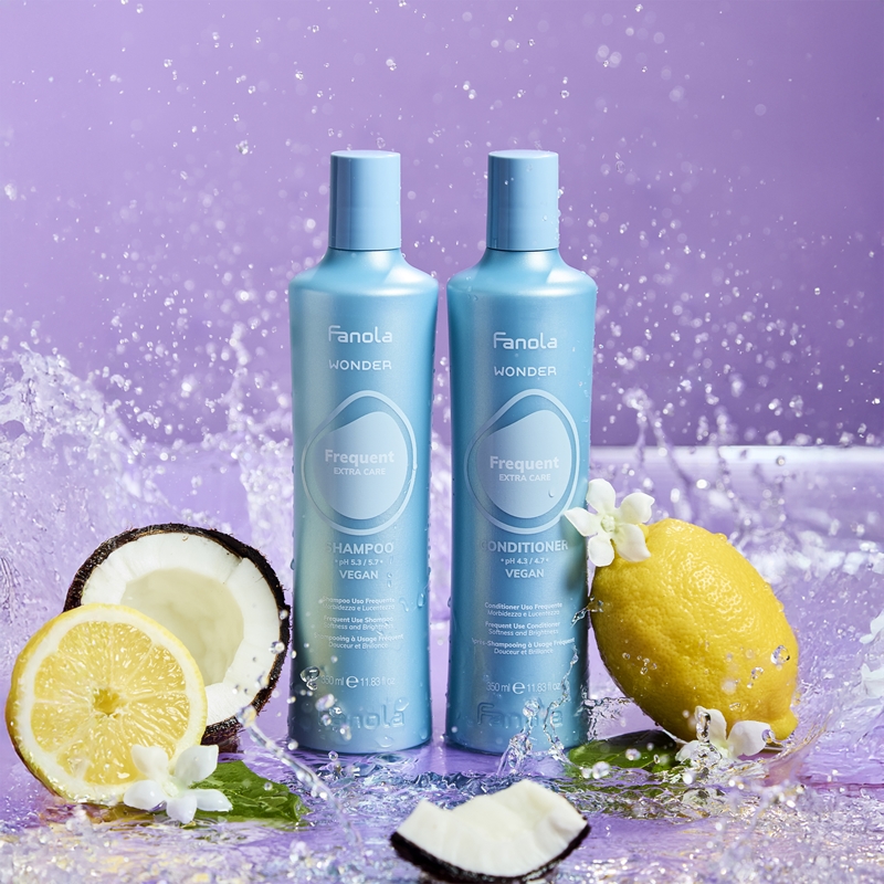 Fanola Wonder Frequent Shampoo Shampoo für glänzendes und geschmeidiges ...