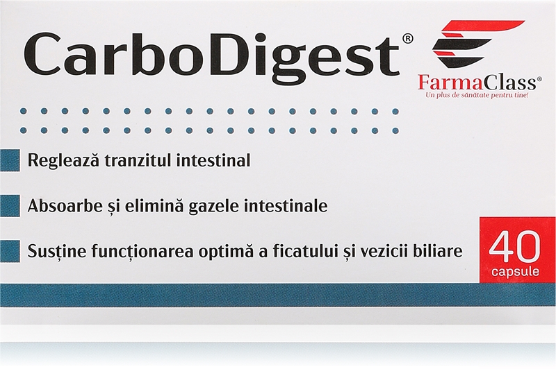 FarmaClass Industry CarboDigest capsule | Notino.ro