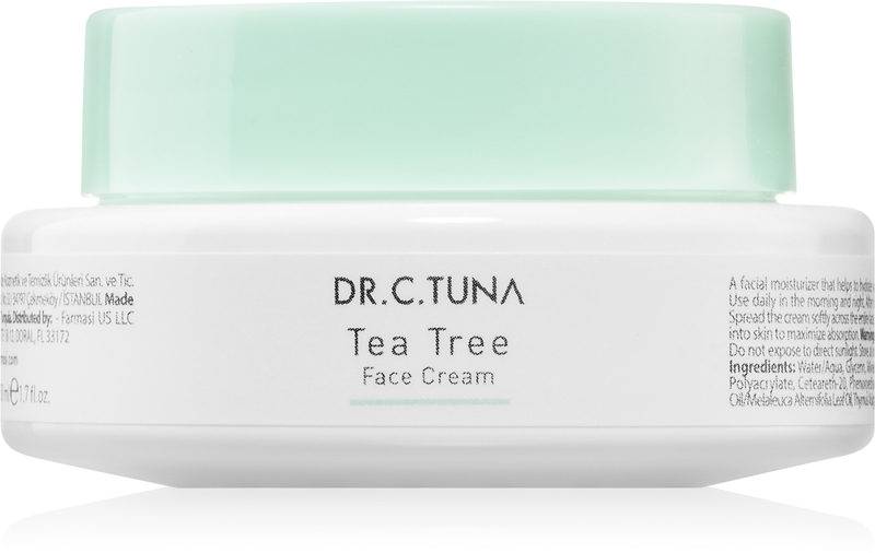 Farmasi Dr. C. Tuna Tea Tree creme hidratante para pele oleosa | notino.pt
