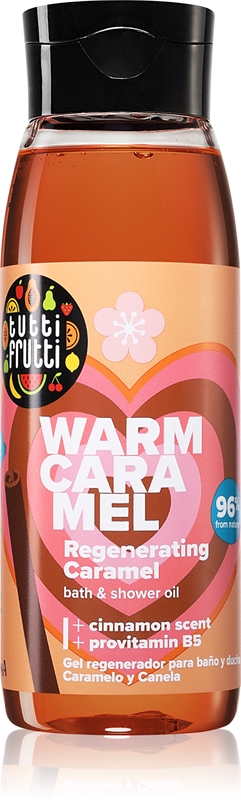 Farmona Tutti Frutti Caramel & Cinnamon gel douche régénérant à l'huile ...