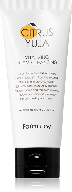 Farmstay Citrus Yuja mousse de limpeza para rosto | notino.pt