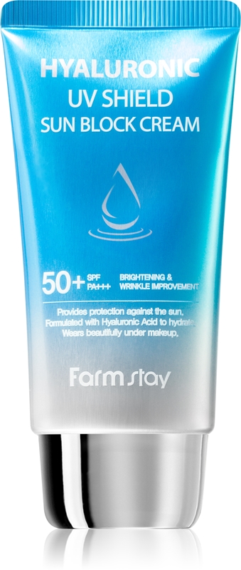 Farmstay Hyaluronic UV Shield Sun Block Cream protective facial cream ...