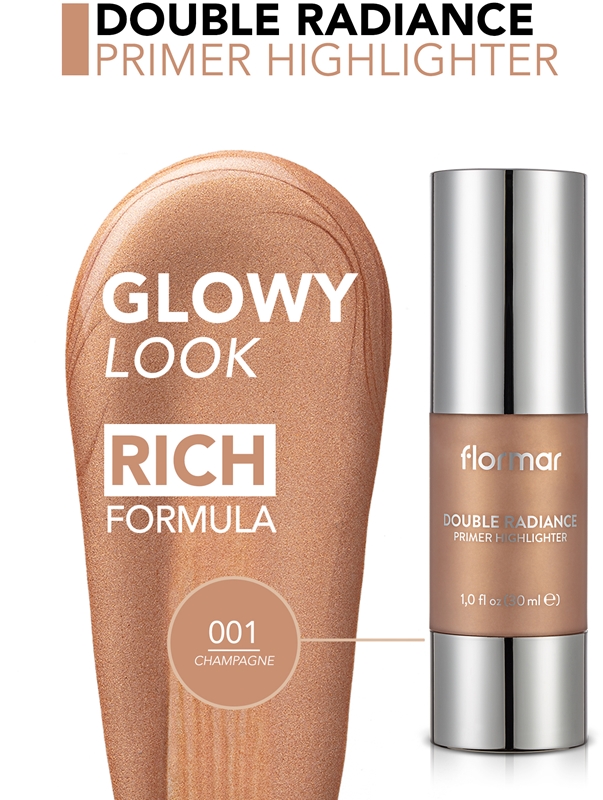 flormar Double Radiance Primer Illuminating Makeup Primer SPF 10 ...