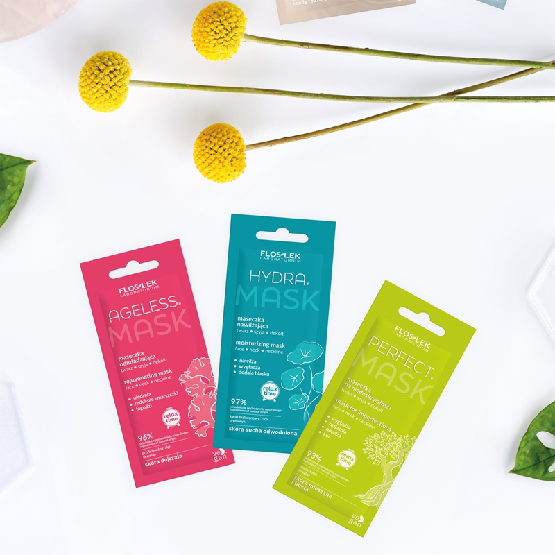 FlosLek Laboratorium Hydra masque hydratant à l'acide hyaluronique ...