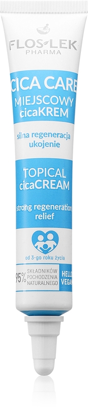 FlosLek Pharma Cica Care Topical CicaCream Restoring Cream for topical ...