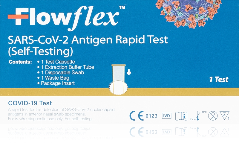 Flowflex SARS-CoV-2 Antigen Rapid Test (Self-Testing) antigenní test ...