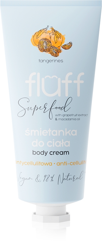 Fluff Superfood Tangerines Anti - Cellulite Body Cream | notino.ie