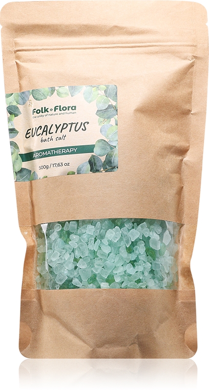 Folk & Flora Eucalyptus Entspannendes Badesalz