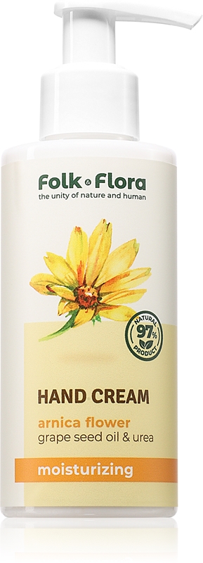 Folk & Flora Arnica Flower Moisturising Hand Cream | notino.ie