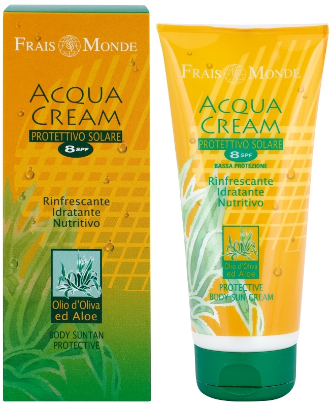 Frais Monde Sun защитен крем за загар за тяло с хидратиращ ефект SPF 8 ...