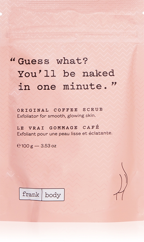 Frank Body Original Coffee coffee body scrub Review | notino.co.uk