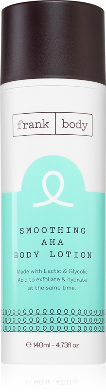 Frank Body Smoothing AHA Hydraterende en Voedende Crème met melkzuur ...