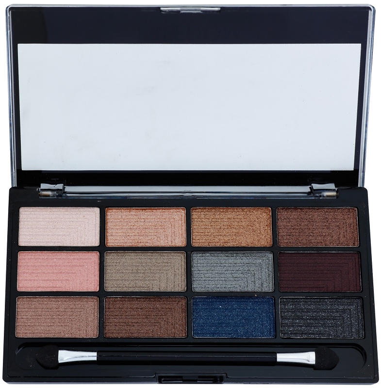 Freedom Pro 12 Romance and Jewels Eyeshadow Palette with Applicator ...