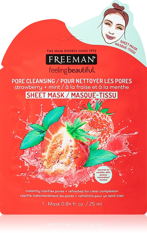 Freeman Feeling Beautiful refreshing and purifying sheet mask | notino ...