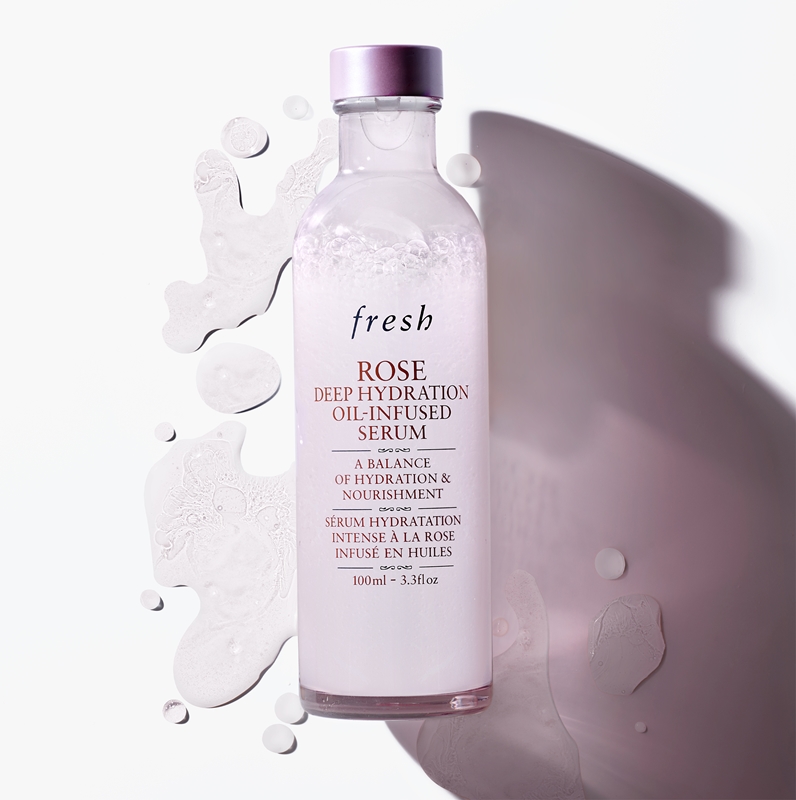 fresh Rose Deep Hydration Oil-Infused Serum sérum oleoso de rosas ...
