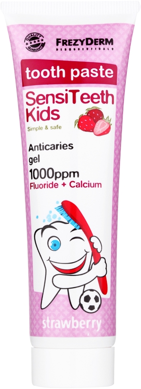 Frezyderm SensiTeeth Kids pasta de dentes para crianças com sabor de ...