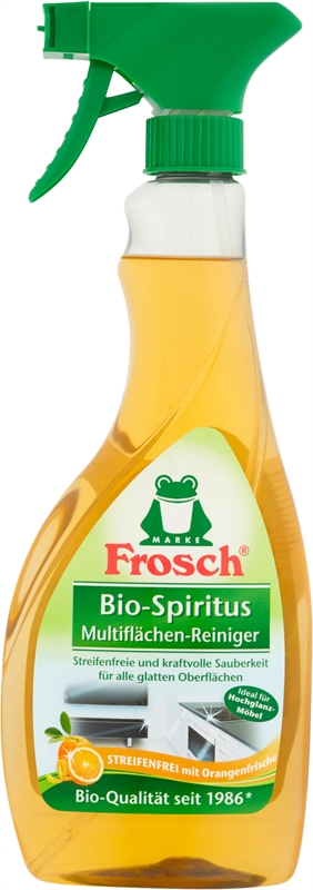 Frosch Bio-Spirit Multi-Surface Cleaner universalus valiklis purškiamas ...