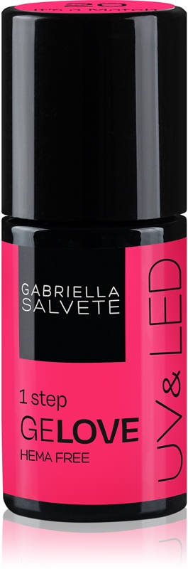 Gabriella Salvete GeLove gel nail polish for UV/LED hardening 3-in-1 ...