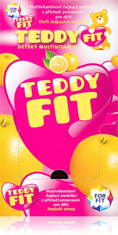 Galmed ForFit TeddyFit chewable tablets with multivitamin complex ...