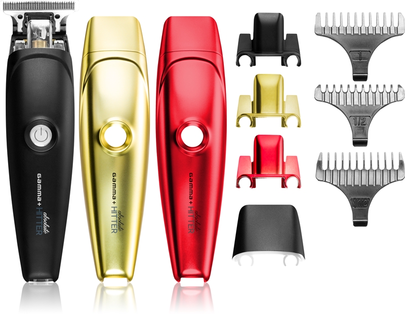 GAMMA PIÙ Absolute Hitter Trimmer beard trimmer with interchangeable ...