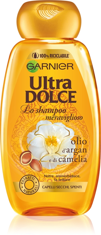 Garnier Ultra Doux Argan Oil and Camelia shampoo for dry and matt hair ...