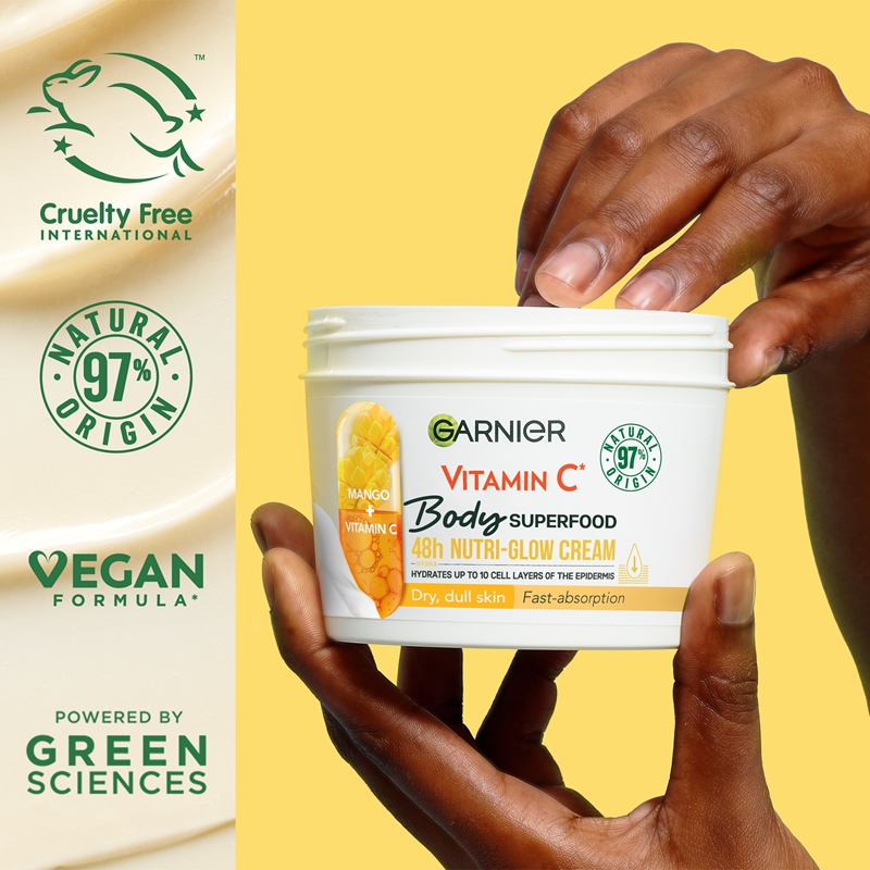 Garnier Body SuperFood aufhellende Körpercreme mit Vitamin C | notino.at
