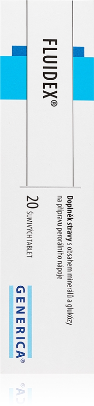 Generica Fluidex šumivé tablety s elektrolyty | notino.cz