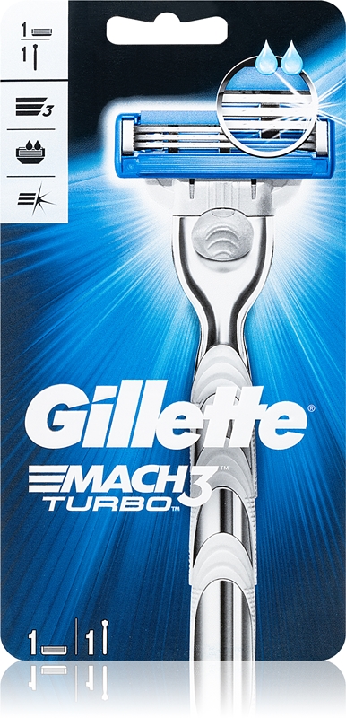 Gillette Mach3 Turbo | Livrare rapida! | Notino.ro