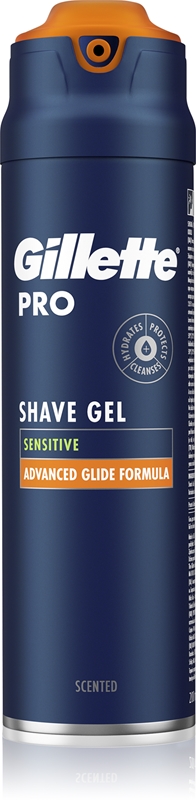 Gillette Pro Sensitive Shaving Gel | notino.ie