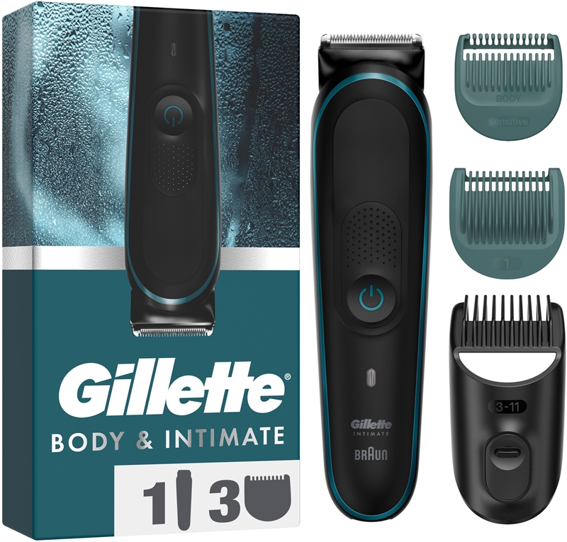 Gillette Body&Intimate i5 tondeuse pour les parties intimes et le corps ...