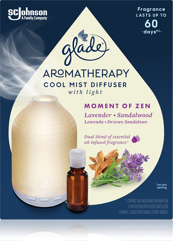 GLADE Aromatherapy Moment of Zen aroma diffuser with filling | notino.ie