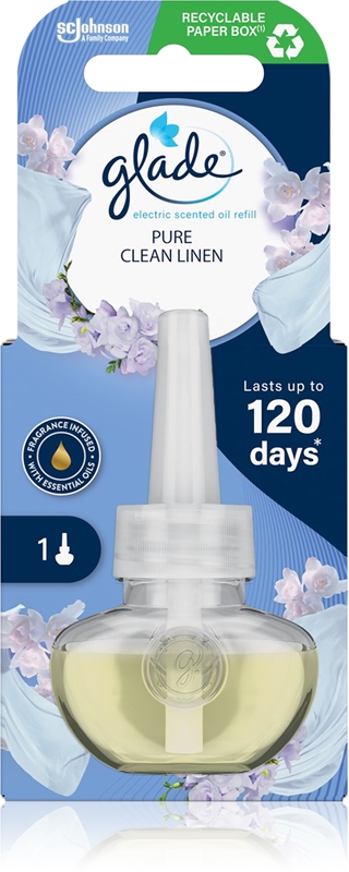 GLADE Pure Clean Linen electric diffuser refill | notino.ie