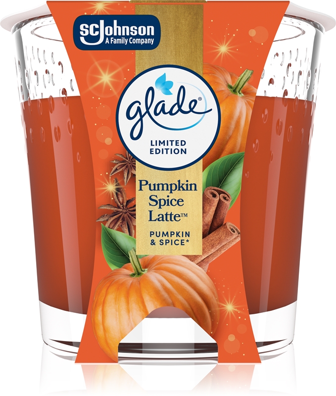 GLADE Pumpkin Spice Latté vela perfumada | notino.pt