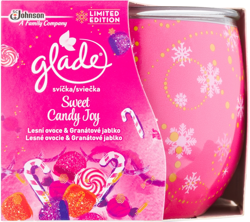 Glade Sweet Candy Joy Scented Candle 120 g | notino.co.uk