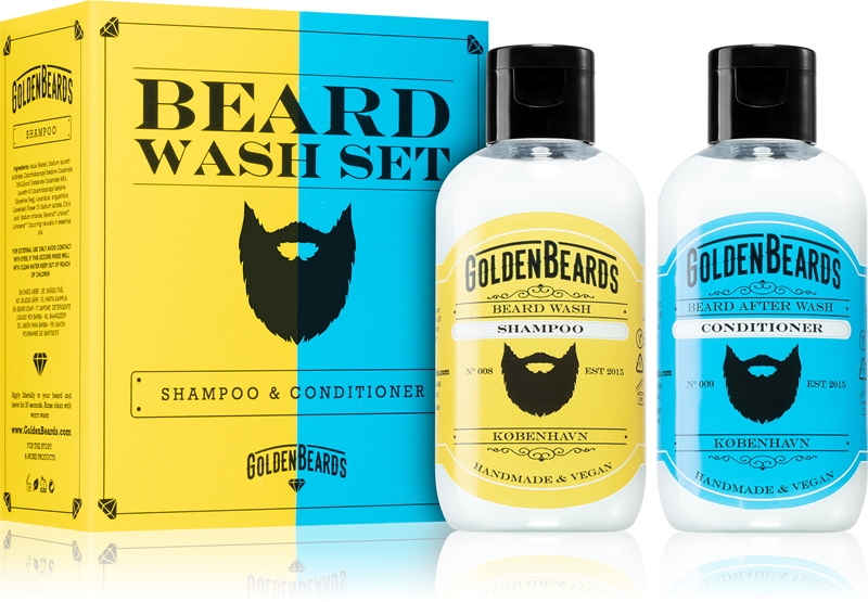Golden Beards Beard Wash Set Beard Shampoo and Conditioner | notino.ie