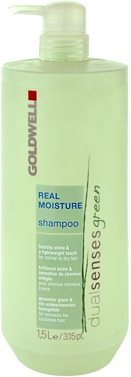 Goldwell Dualsenses Green Real Moisture shampoo per capelli normali e ...