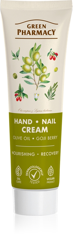 Green Pharmacy Olive & Goji Berry Hand & Nail Cream Handcreme | notino.de