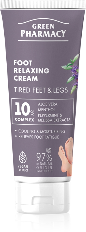Green Pharmacy Foot Care Relaxing Foot Cream crème relaxante pieds ...