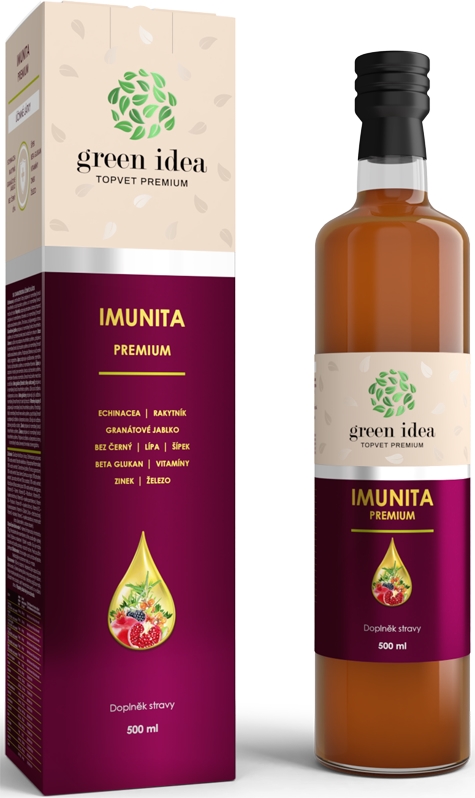 Green Idea Topvet Premium Imunita Premium herbal syrup immunity booster ...