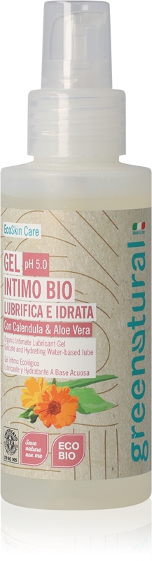 Greenatural Organic Intimate Lubricant Gel lubricant gel with aloe vera ...