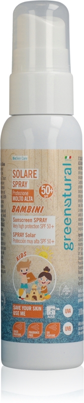 Greenatural Sunscreen Spray Kids SPF 50+ Sunscreen Lotion in Spray for ...