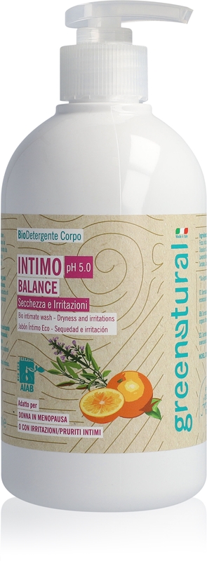 Greenatural Intimate Wash Gel Balance Orange pH 5,0 BIO gél na intímnu ...
