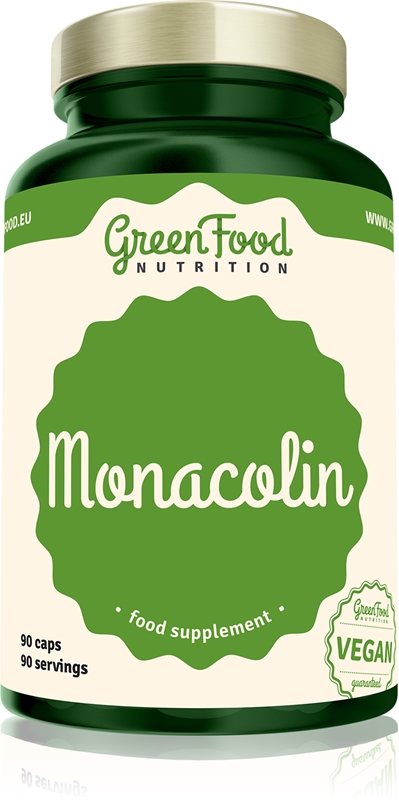 GreenFood Nutrition Monacolin kapsuly na udržanie normálnej hladiny ...