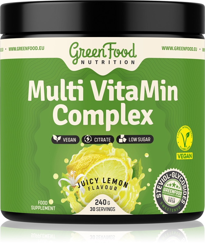 GreenFood Nutrition Multi VitaMin Complex polvere con complesso ...