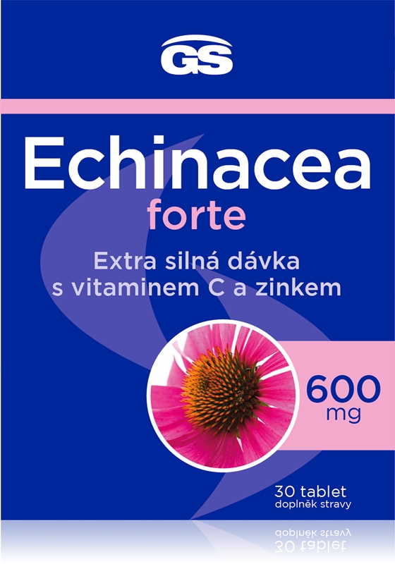 GS Echinacea Forte tablety na podporu imunitného systému recenzia ...