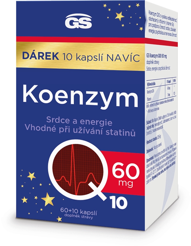 GS Koenzym Q10 dárkové balení kapsle pro zdravé srdce a cévy | notino.cz