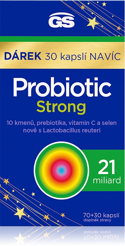 GS Probiotic Strong kapsuly s probiotikami | notino.sk