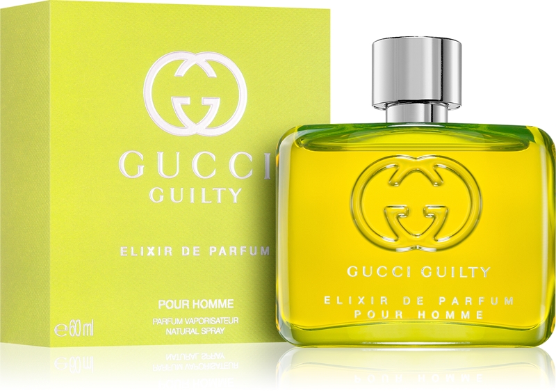 Gucci Guilty Pour Homme Elixir de Parfum extrato de perfume para homens ...