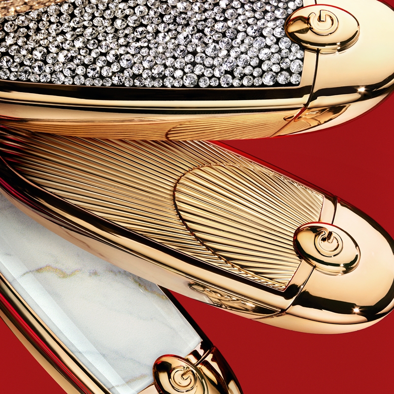 GUERLAIN Rouge G Double Mirror Jewel Case lipstick case with mirror ...